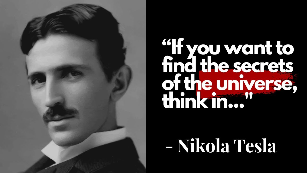 These Nikola Tesla Quotes Are Life Changing | Motivational Video - YouTube