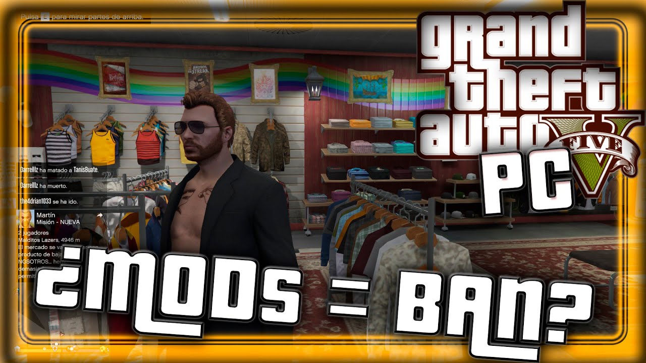 GTA 5 Online HD - ¿BAN por MODs ONLINE? ¿RIESGO? EXPLICACIÓN. - YouTube
