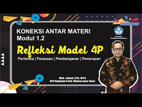 REFLEKSI MODEL 4P - KONEKSI ANTAR MATERI MODUL 1.2 - BY JUMAD CGP ...