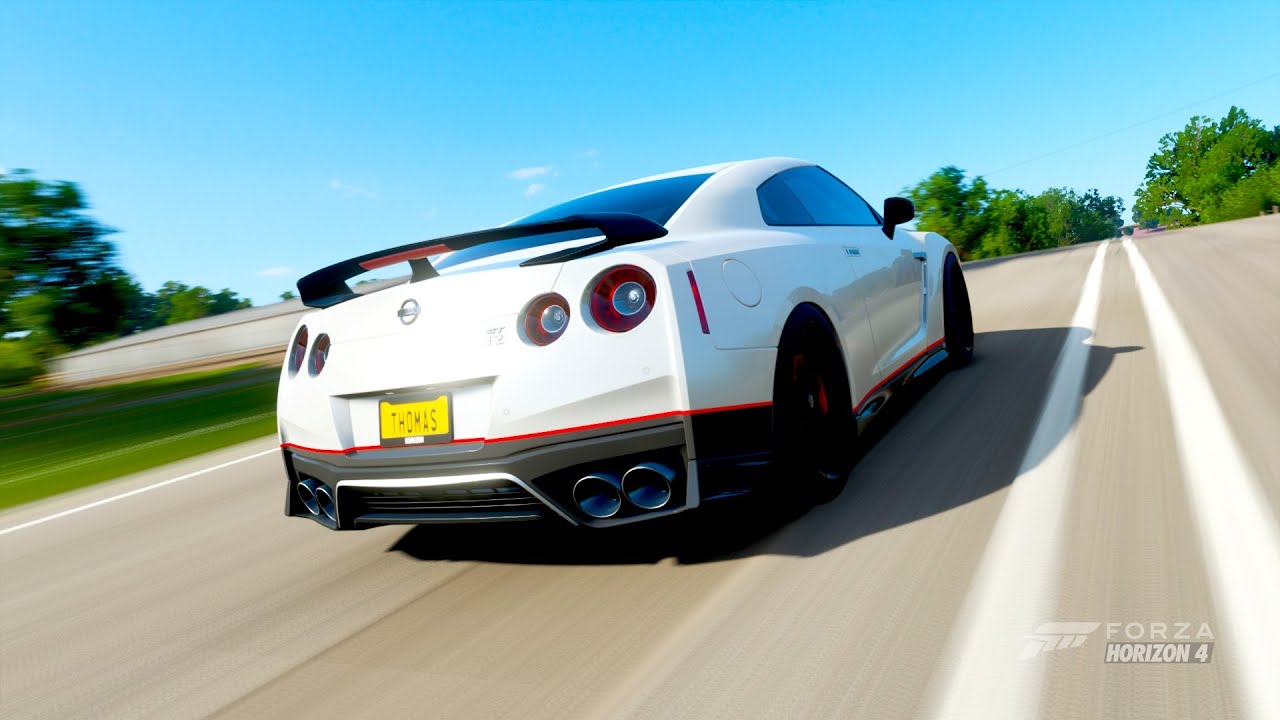 Nissan R35 GTR - 750HP - Forza Horizon 4 - Cockpit View Gameplay ...