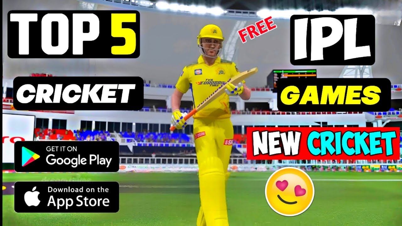 Top-5 IPL Games For Android 2024 | Best IPL Cricket Games Free 😍 | Top ...