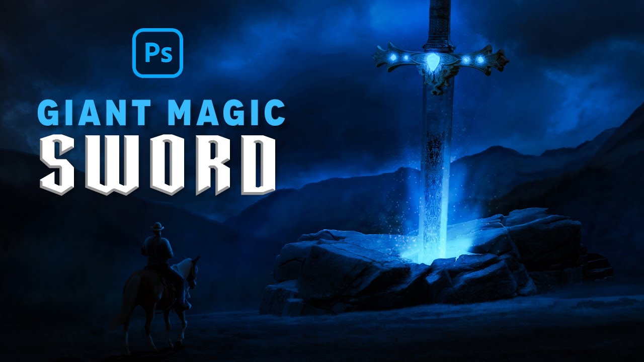 Giant Magic SWORD - Photoshop Speed Art - Photo Manipulation - Areeb ...