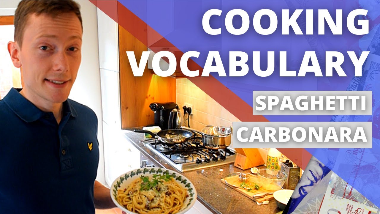 English Vocabulary - Food & Cooking - Learn English While You Cook ...
