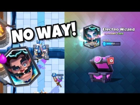 WE GOT THE ELECTRO WIZARD! Clash Royale MAGICAL CHEST CHALLENGE - YouTube