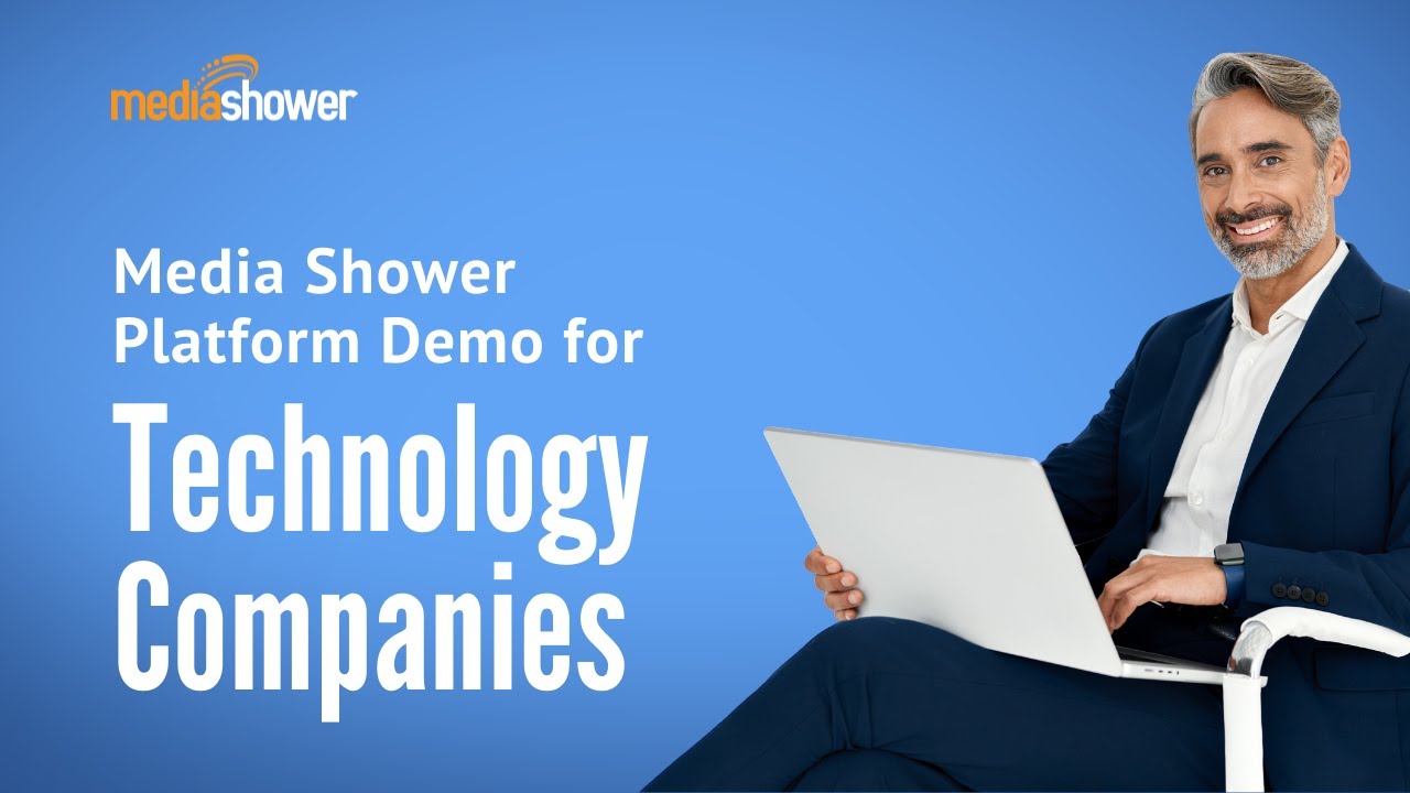Media Shower Platform Demo for Technology Companies - YouTube