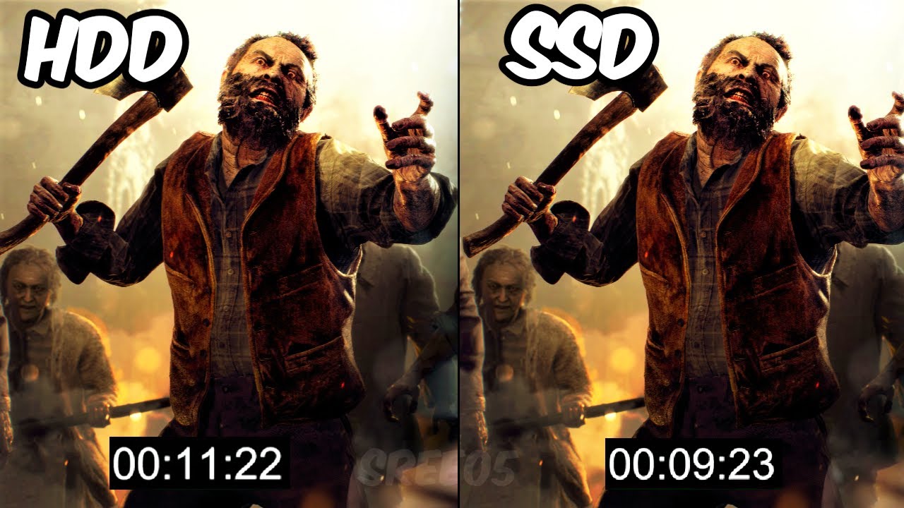 Resident Evil 4 Remake | SSD Vs HDD | Load Time Test | Game Performance ...
