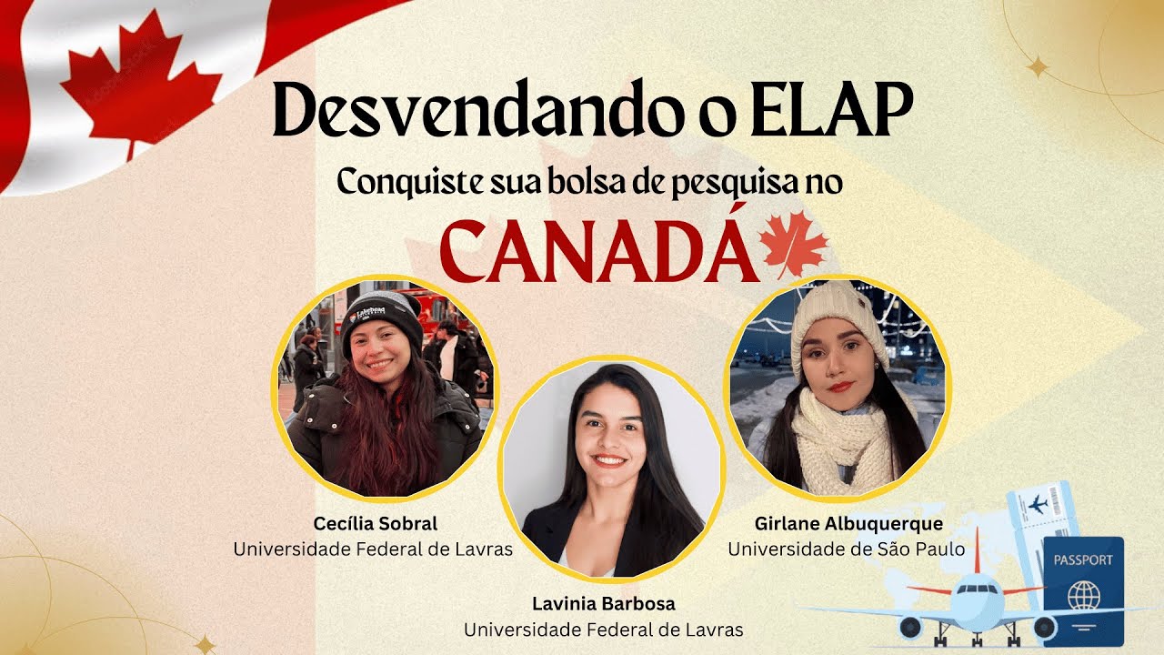 Desvendando o ELAP: Conquiste sua bolsa de pesquisa no Canadá - (28/01 ...