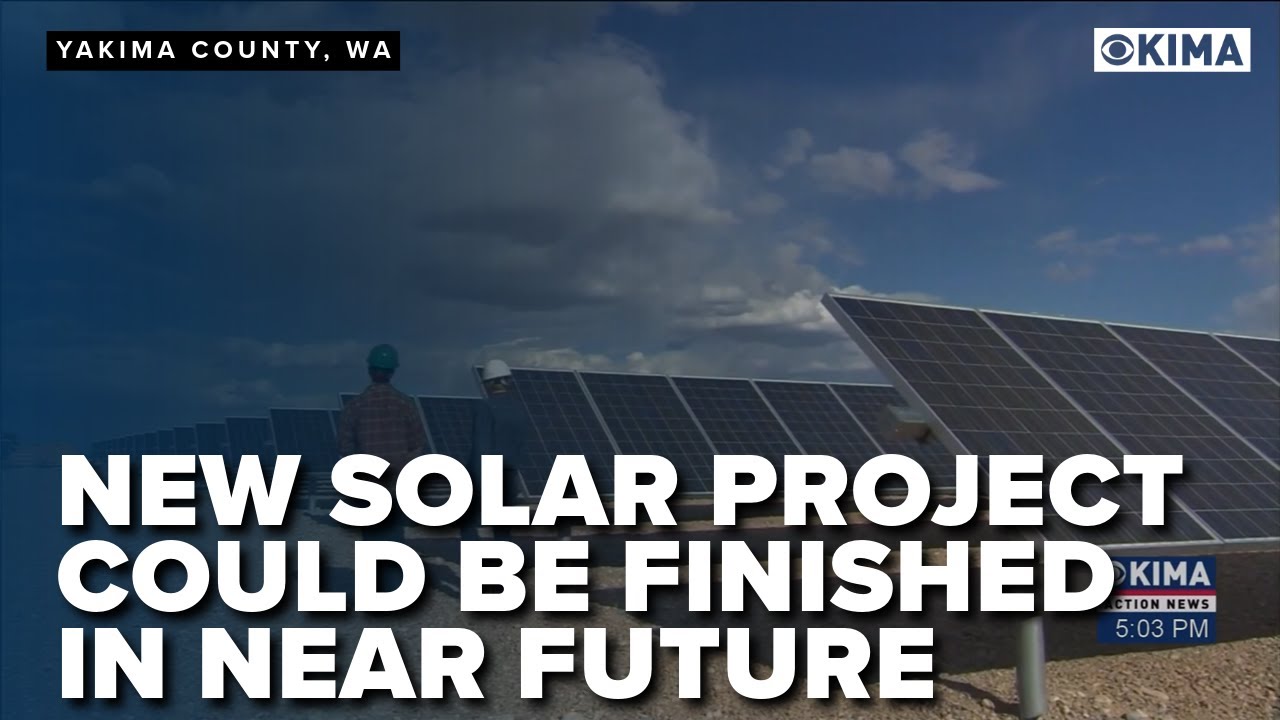 New Solar Project Could be Finished in Near Future - YouTube