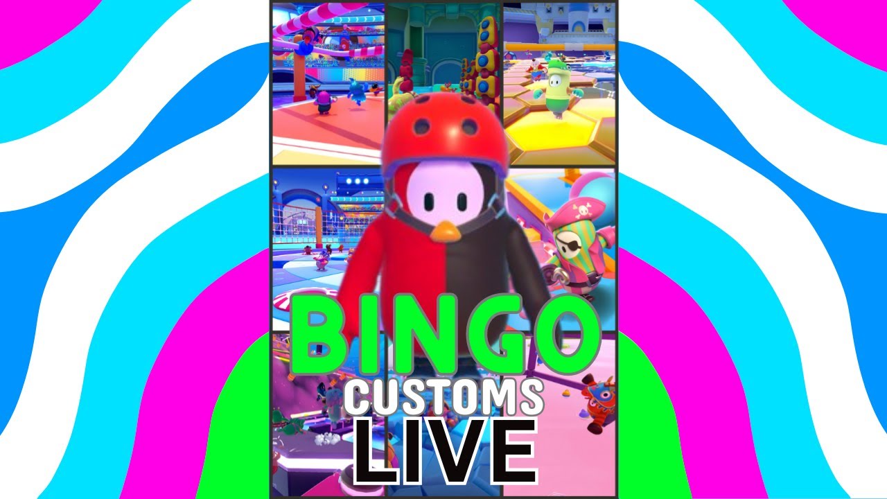 FALL GUYS LIVE | CUSTOM LOBBIES | BINGO CUSTOMS | LIVE STREAM (PS4) # ...