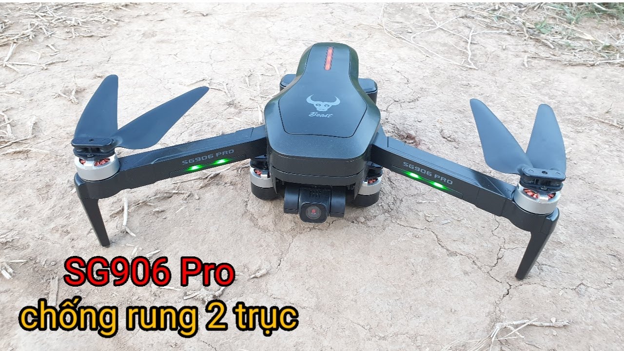 SG906 PRO Drone Review - Camera 4K - Gimbal 2 Trục - Bay 25 Phút ...