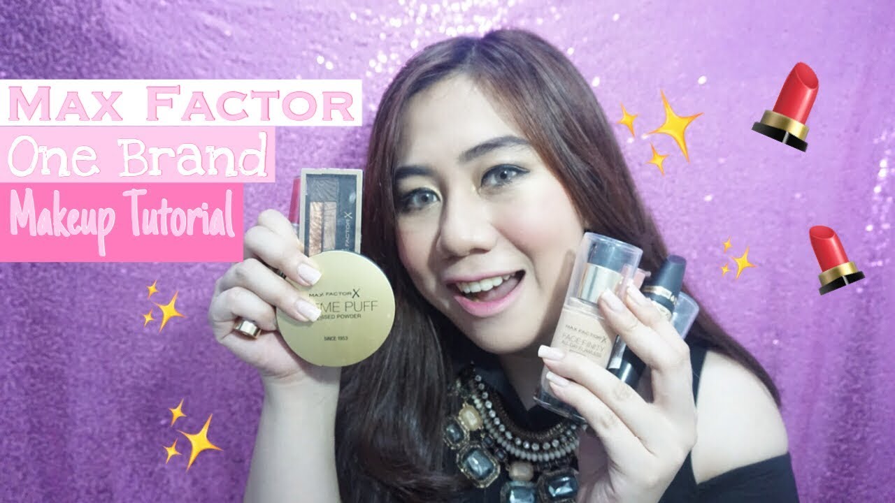 MAX FACTOR ONE BRAND MAKEUP TUTORIAL | NURULNUCAN - YouTube