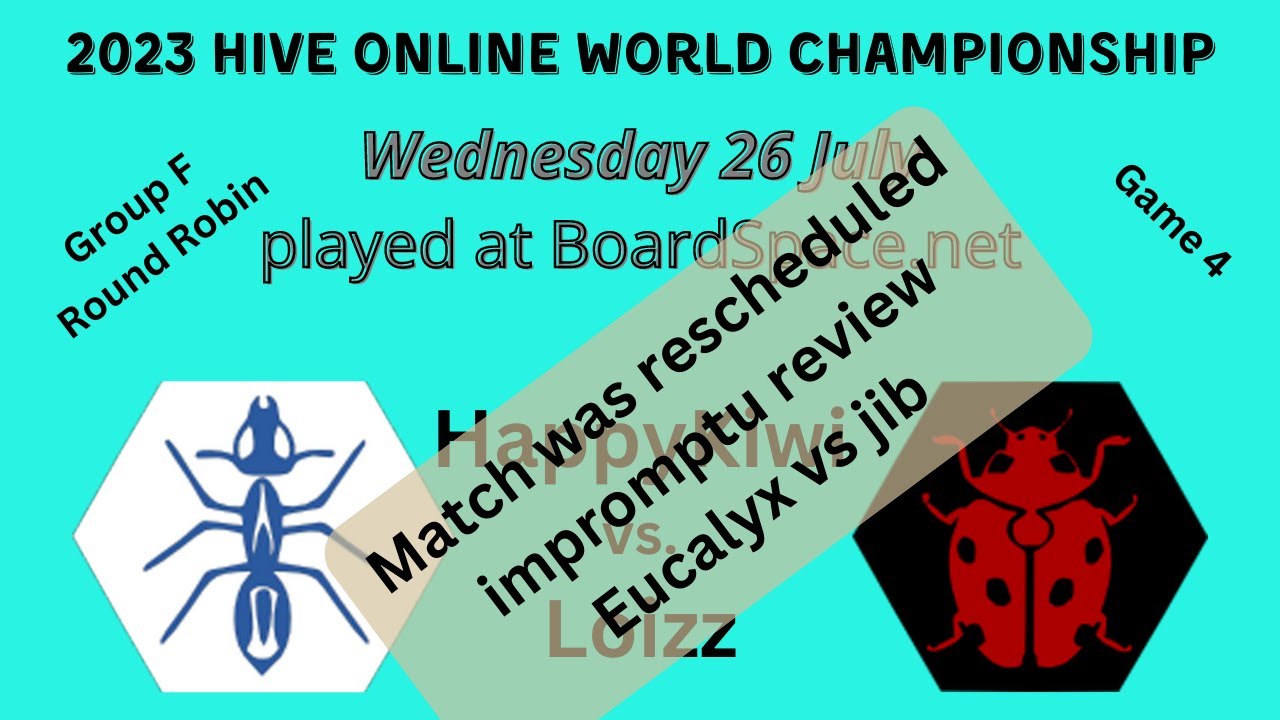 2023 Hive Online World Championship - HappyKiwi vs Loizz - YouTube
