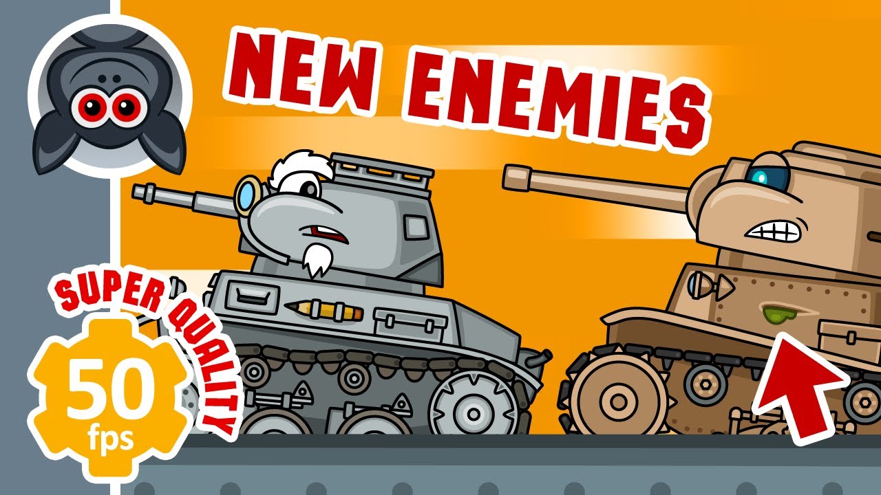 Zombies and New Enemies. Cartoons About Tanks - YouTube