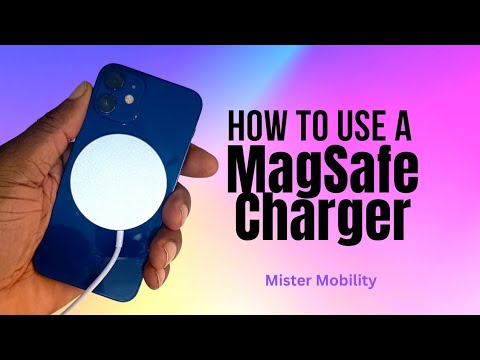 How To Use A MagSafe Wireless Charger For iPhone - YouTube