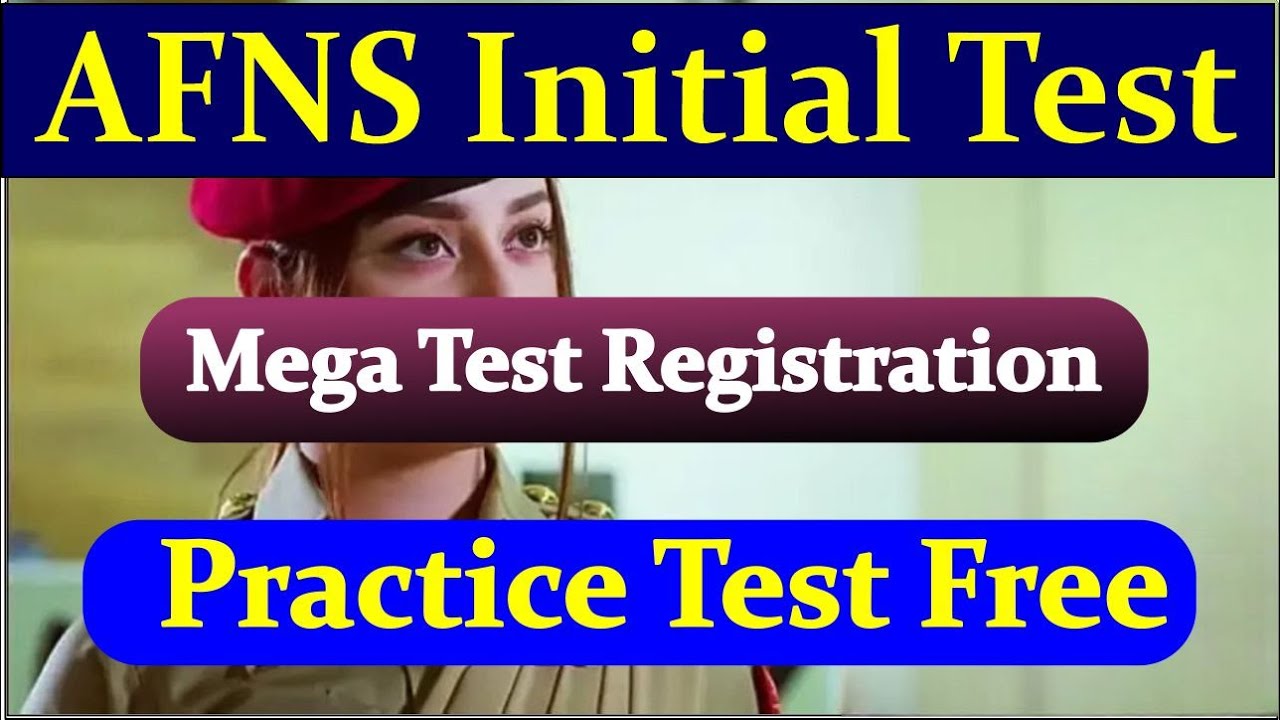 AFNS Practice mega test | Test Syllabus of AFNS | AFNS Verbal ...