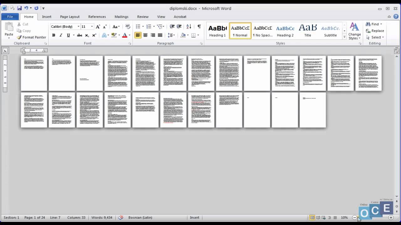 Font i Velicina Fonta - YouTube
