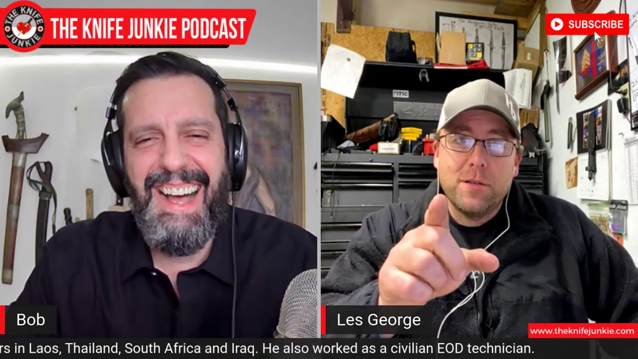 Les George of Les George Knives - YouTube