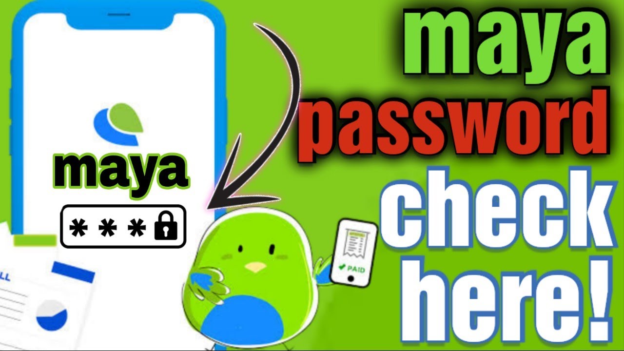 paano Malaman Ang password ng MAYA app or PayMaya kung nakalimutan ...