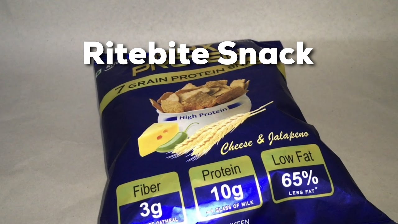 Rite Bite Max Protein Snack - YouTube