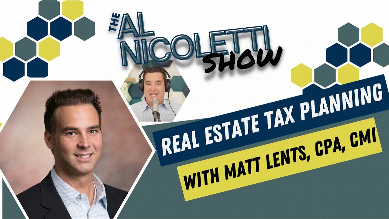 Real Estate Tax Planning with Matt Lents - YouTube