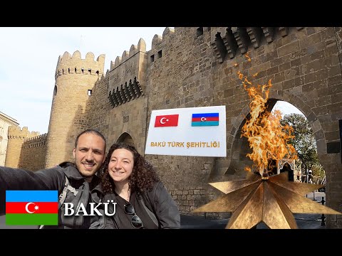 Bir Günde BAKÜ'yü Gezdik! Vlog / AZERBAYCAN #10