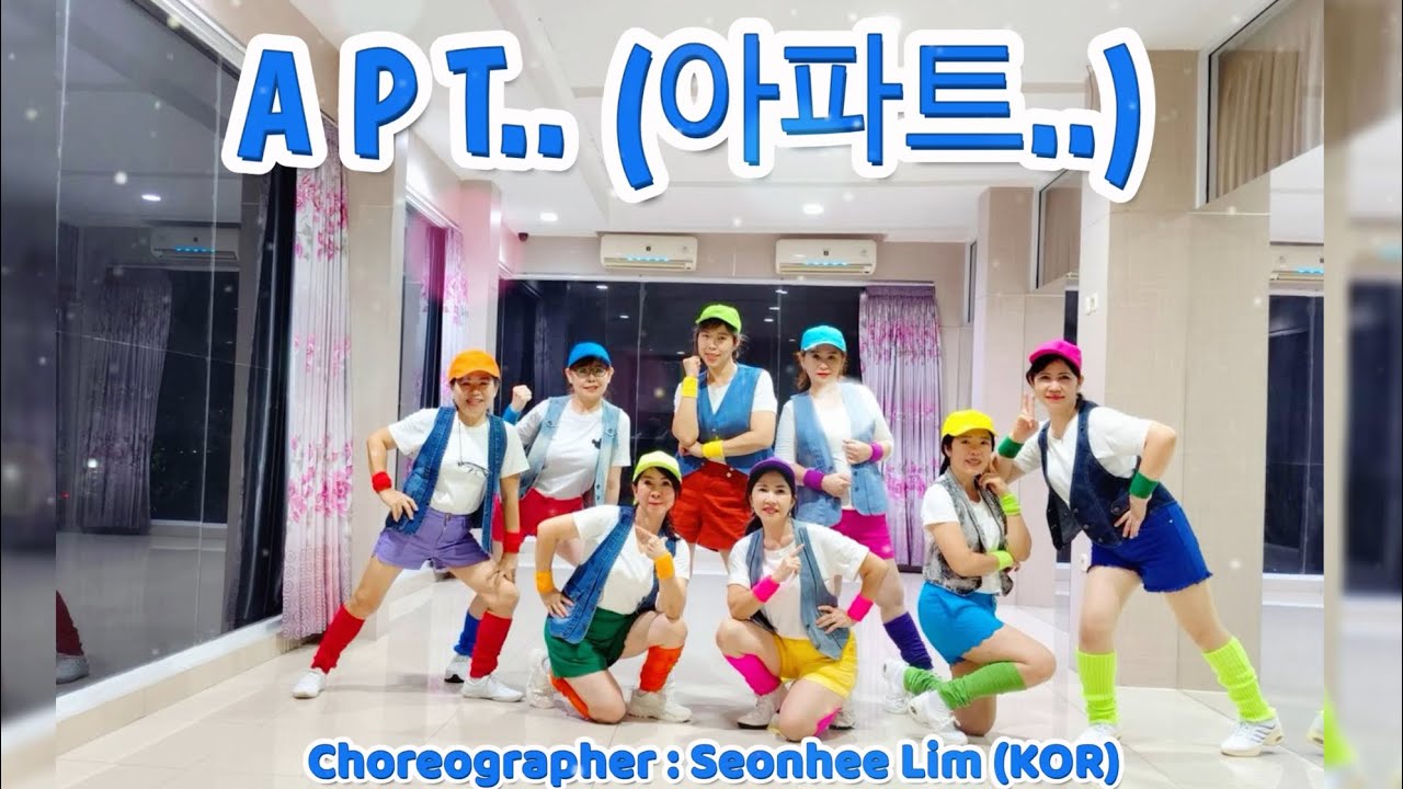 APT.. (아파트..) Choreo by Seonhee Lim - LINEDANCE - YouTube