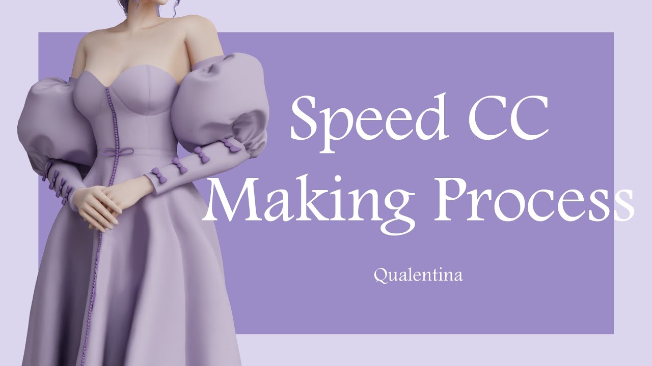 Bluebell - The Sims 4 CC making process | Qualentina - YouTube