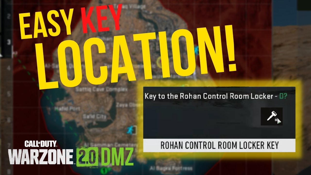 Rohan Control Room Locker key LOCATION GUIDE | Call of Duty Warzone 2.0 ...