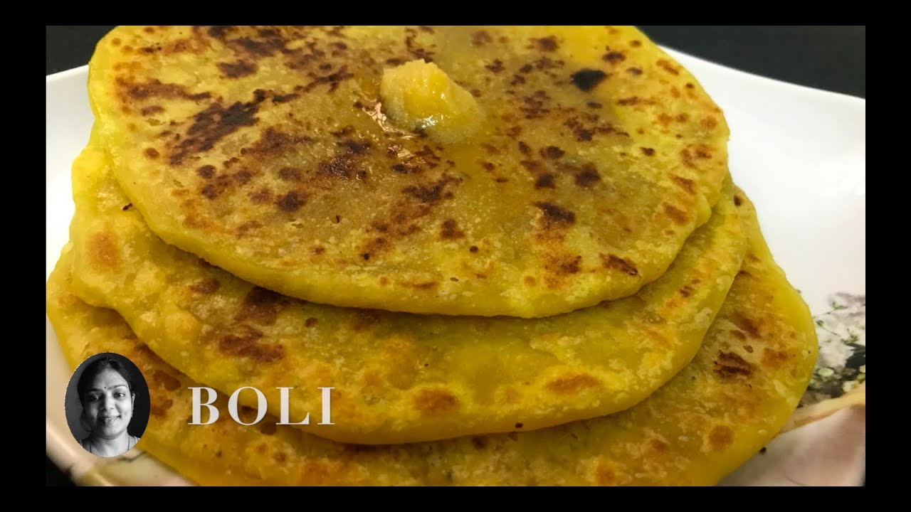 Boli recipe|Paruppu Poli|Puran Poli|Obbattu|Sweet Poli|Poli recipe in ...