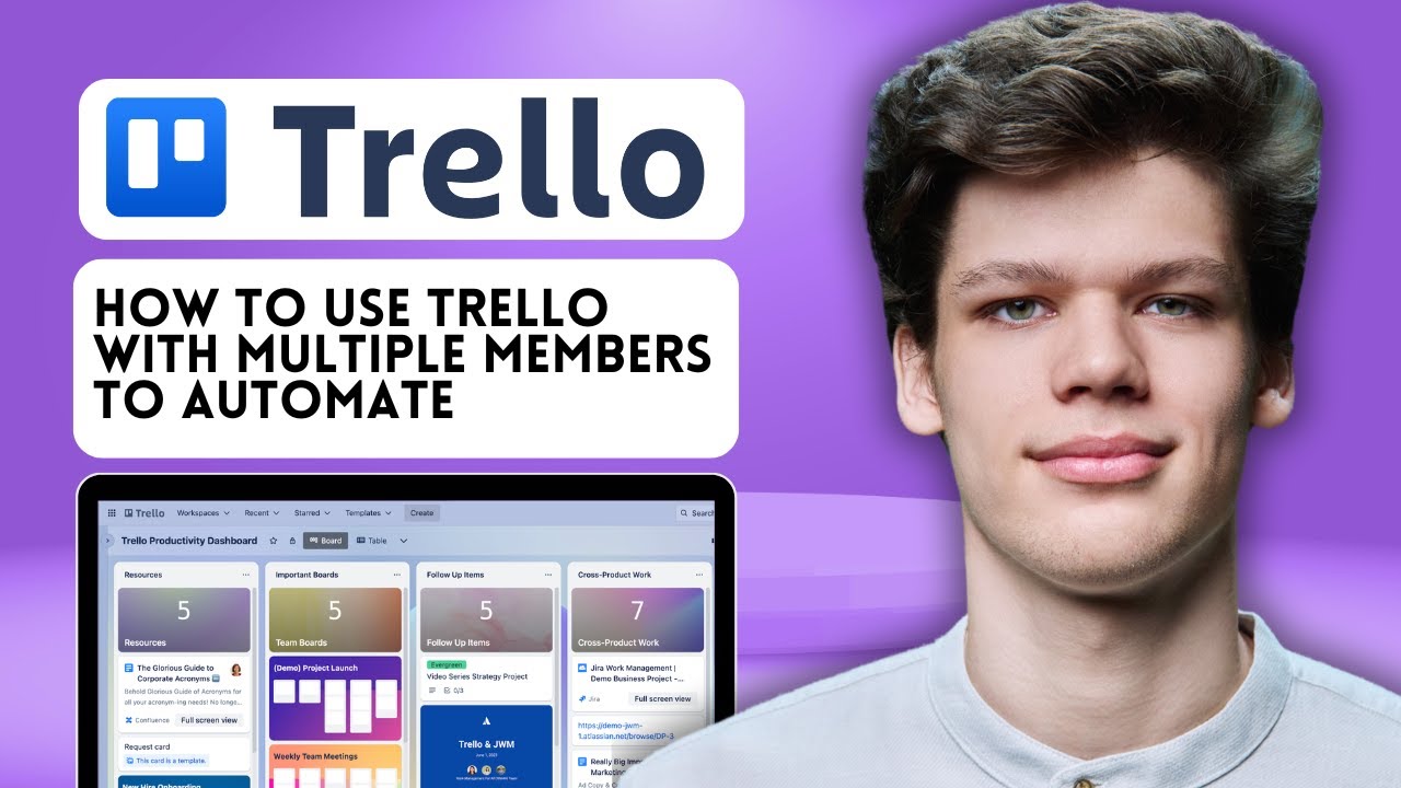 How to use Trello with Multiple Members to Automate - YouTube