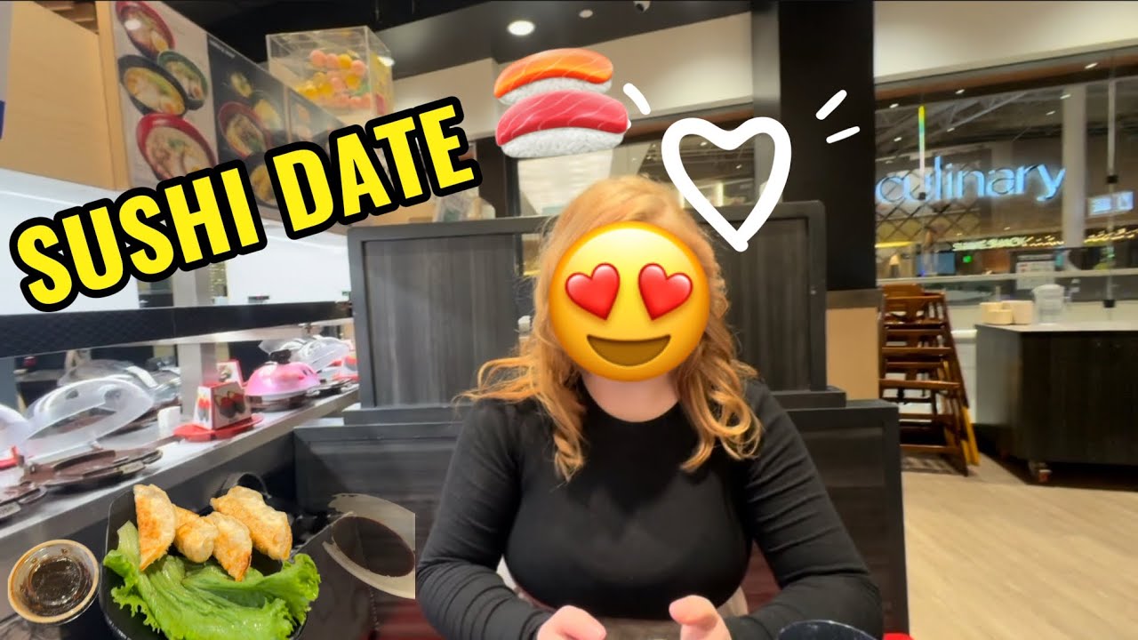 First Sushi Date… Kinda Nervous 🍣 - YouTube