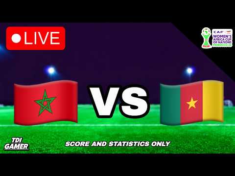 🔴Morocco - Cameroon / Women's Africa Cup of Nations - Demi final