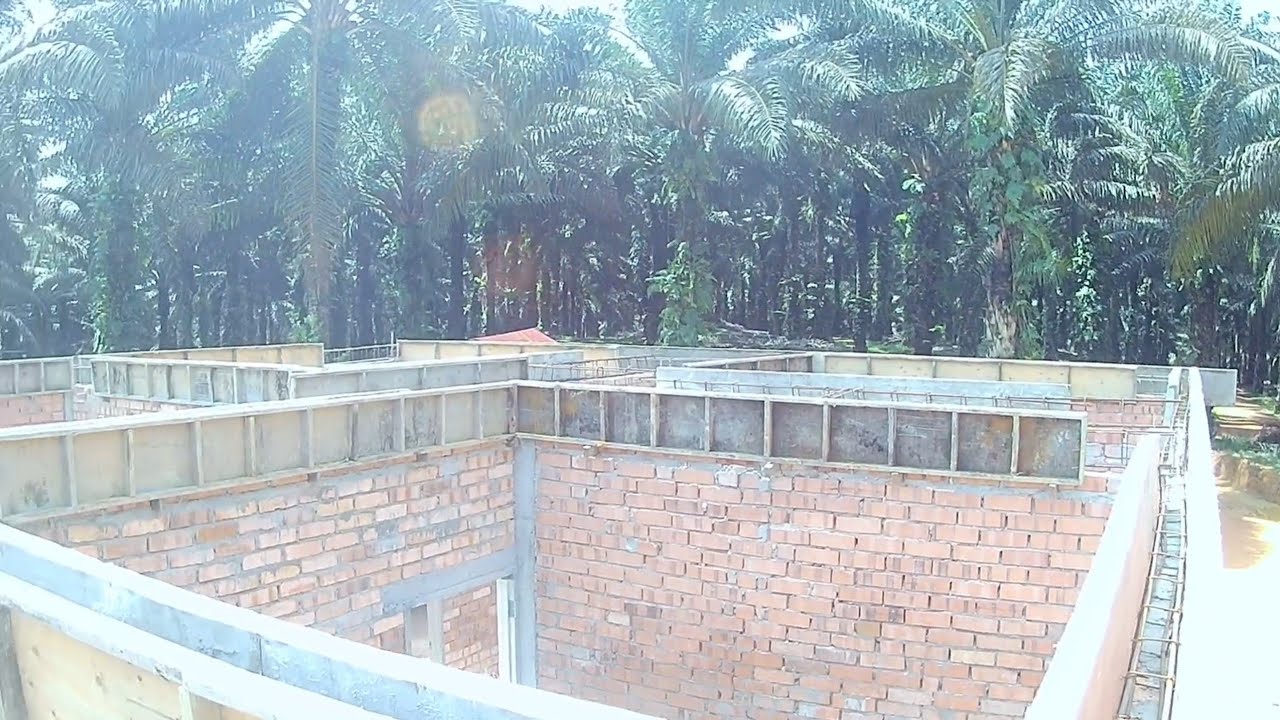 pasang besi balok lanjut pemasangan bigisting/bim - YouTube