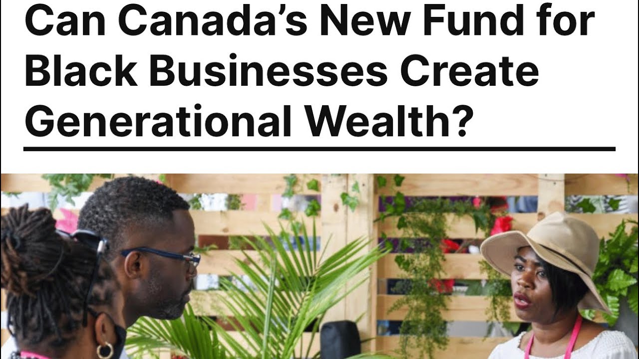 What is the best way to create intergenerational wealth in the Black ...