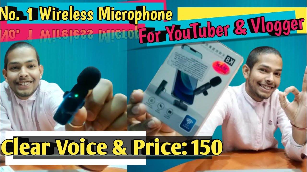 No 1 Wireless Microphone For YouTuber and Vlogger | Best Wireless ...