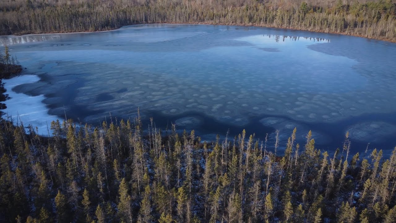 Penny Lake backcountry lake drone footage - YouTube