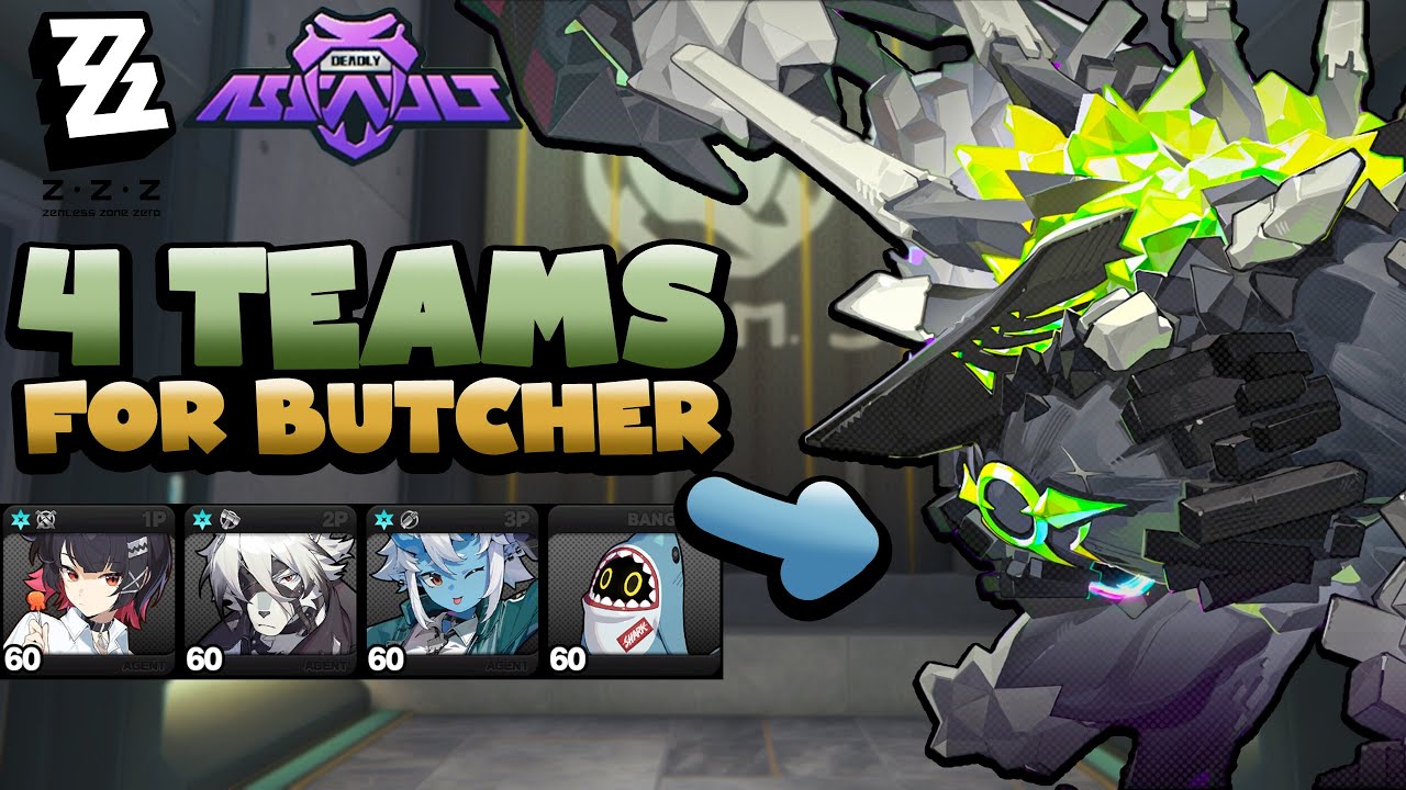 4 Teams to Make Dead End Butcher (Mutant) Easy in Deadly Assault ...
