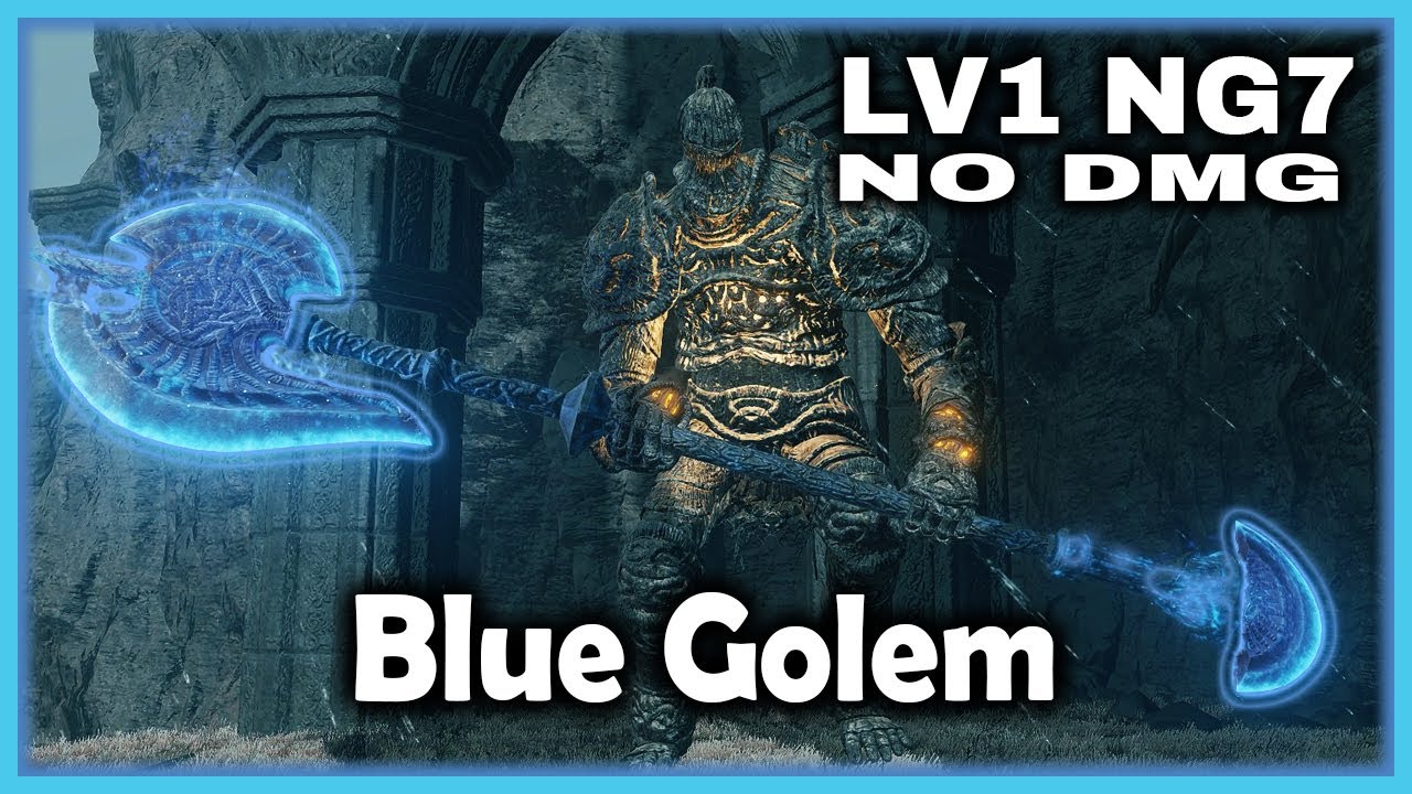 Another Way【Easy Way】to beat Blue Golem LV1,No DMG - YouTube