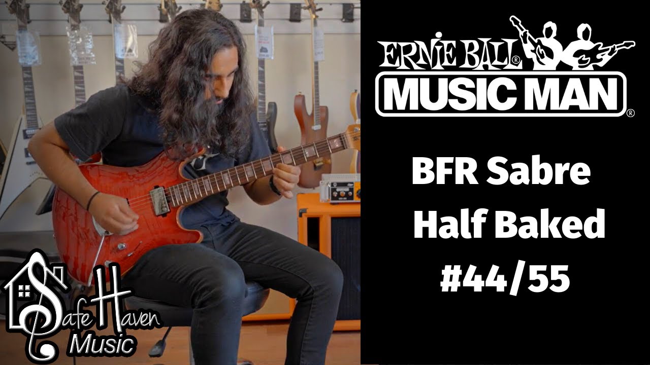 Ernie Ball Music Man BFR Sabre Demo - YouTube