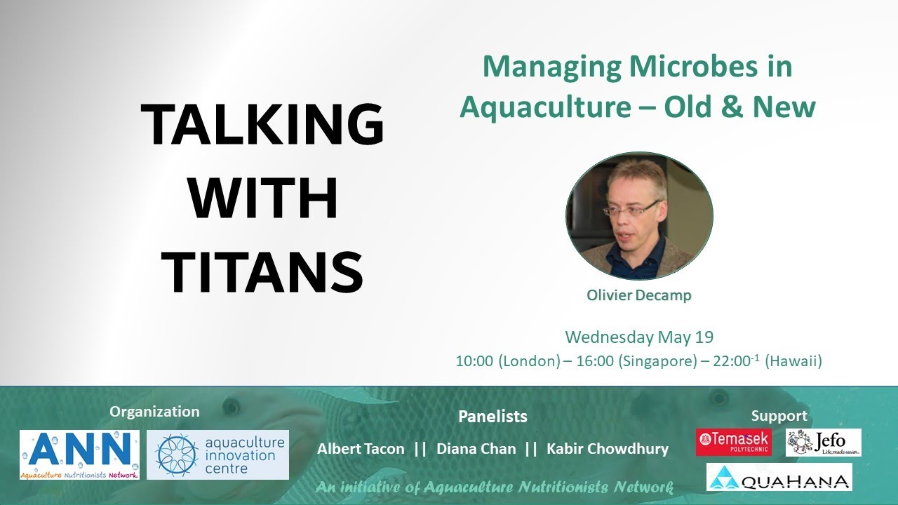 Microbes in Aquaculture - Talking with Titans: 2021S2 - YouTube