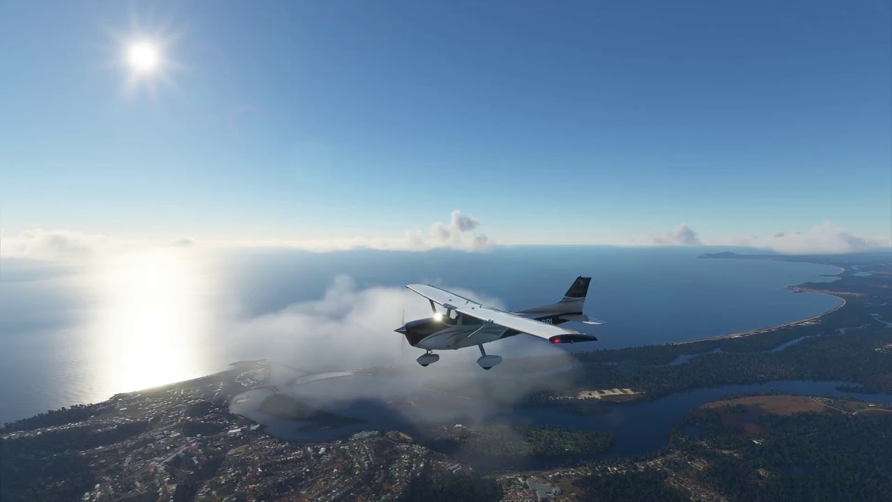 Microsoft Flight Sim - Around Aus in 80 Flights - 7/80 - Port Macquarie ...