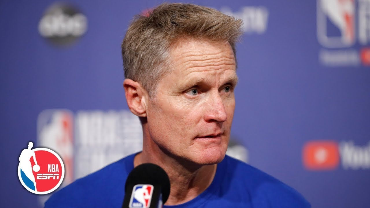 Steve Kerr Game 1 postgame interview | 2019 NBA Finals - YouTube