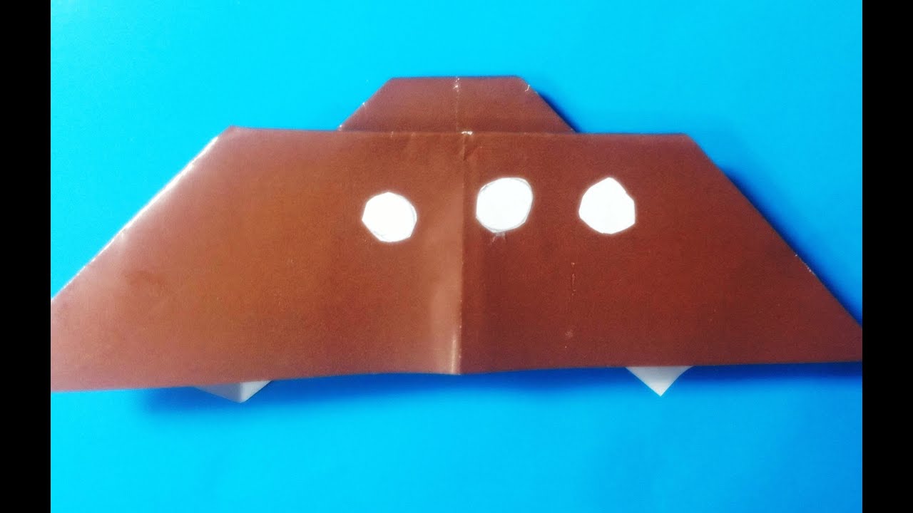 Origami UFO - YouTube