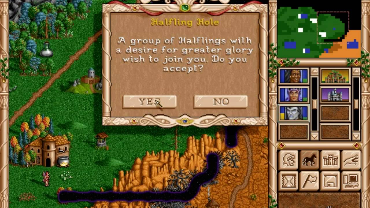 [71] TP: Repeating map - HoMM2: The Succession Wars - YouTube