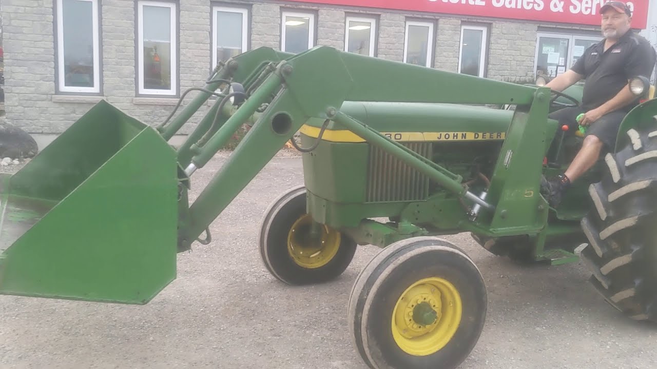 John Deere 1630 Loader Tractor - 13298M - YouTube