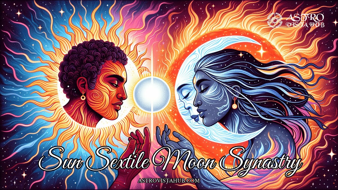Sun Sextile Moon Synastry - Astro Vista Hub - YouTube