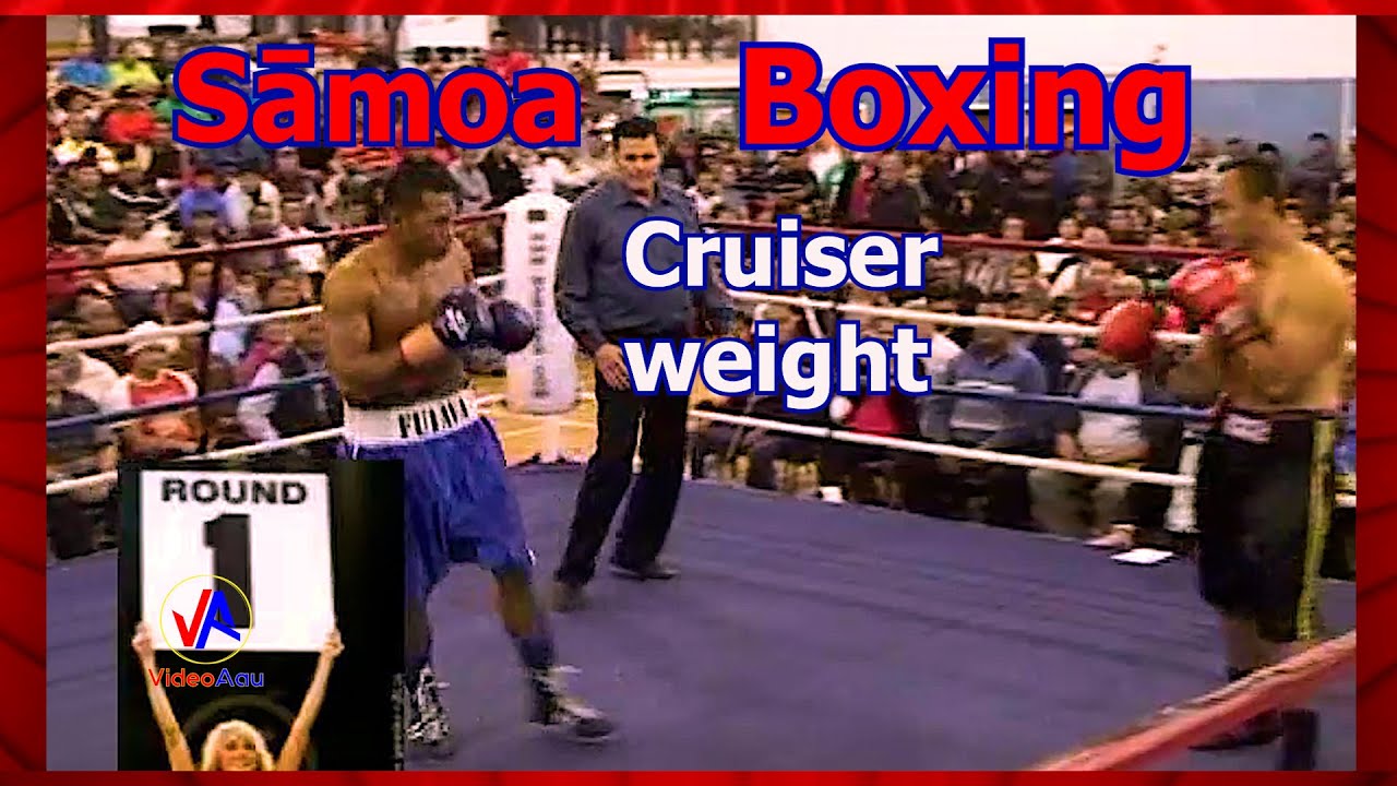 Samoa Boxing 4 : Pro-Bout Cruiserweight - YouTube