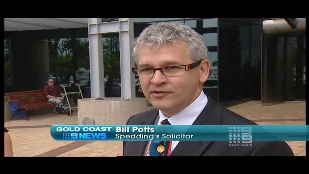 Qld Police Officer, David Spedding on perjury charge - YouTube