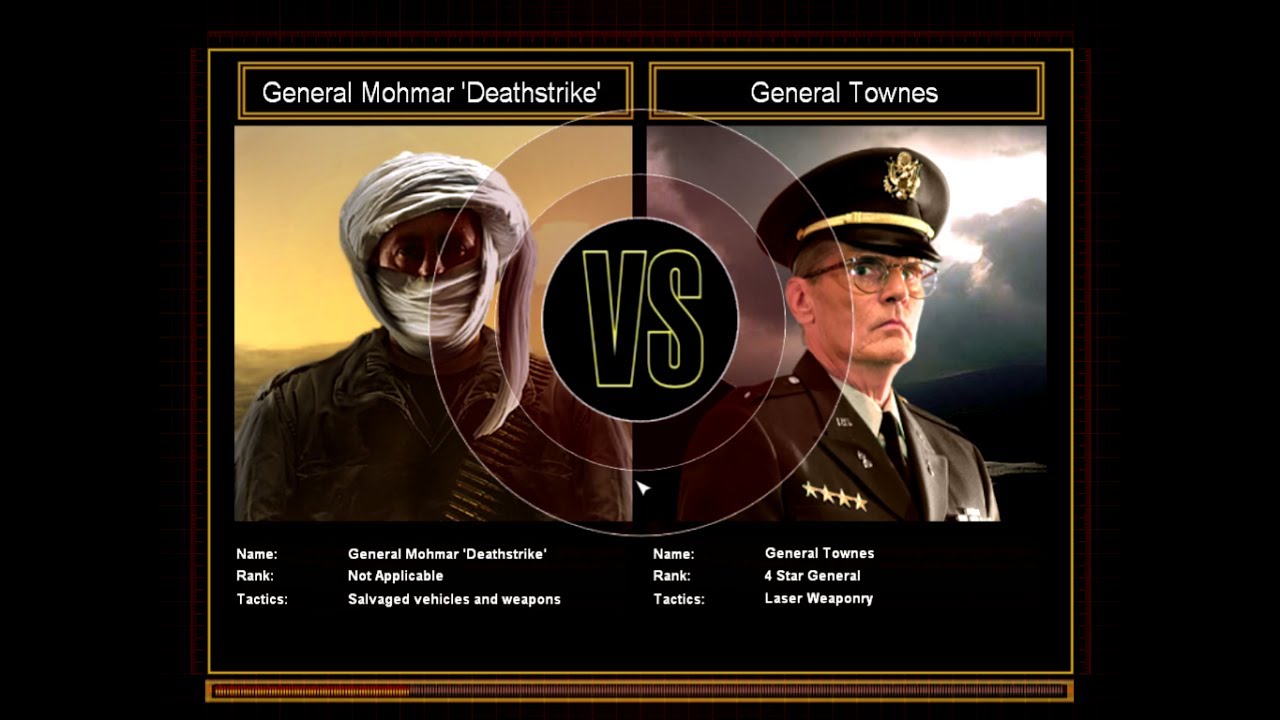 Command & Conquer Shockwave Challenge General Mohmar Deathstrike VS ...