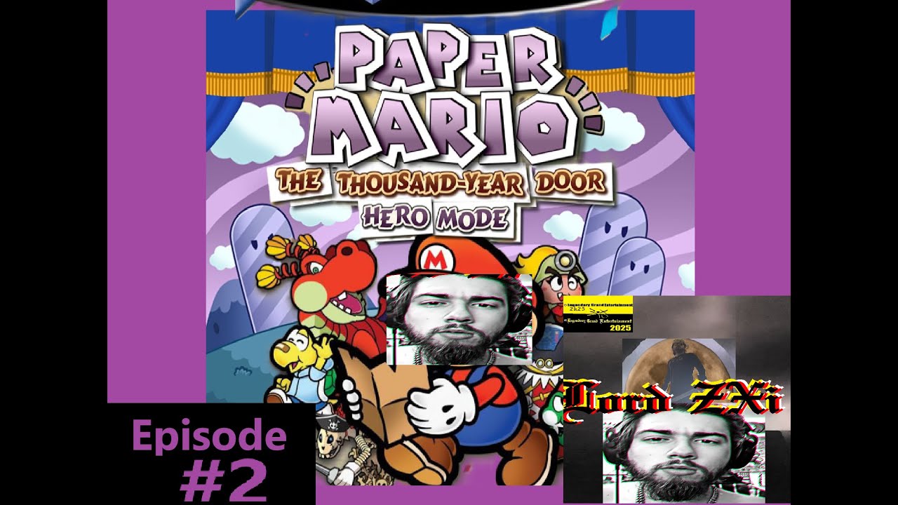 Paper Mario TTYD Hero Mode #2 - onto Chapter 1.! (also Drunk) - 9-14-24 ...